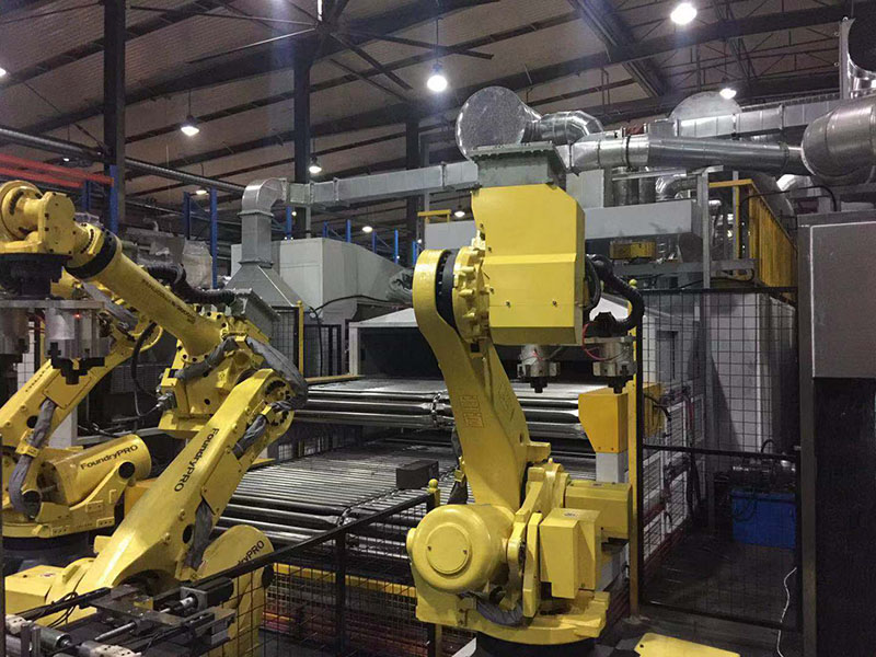 YLK-SP-2 brake disc spray paint sintering furnace production line ...