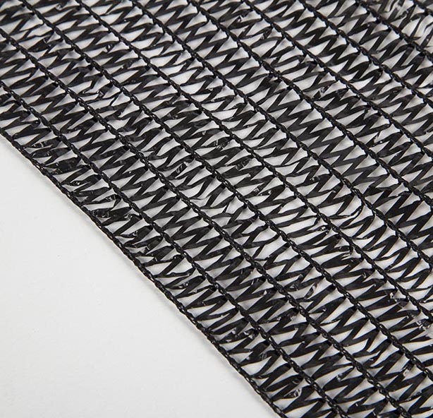 50% Shade 45g HDPE Warp Knitting Black Sun Shade Net