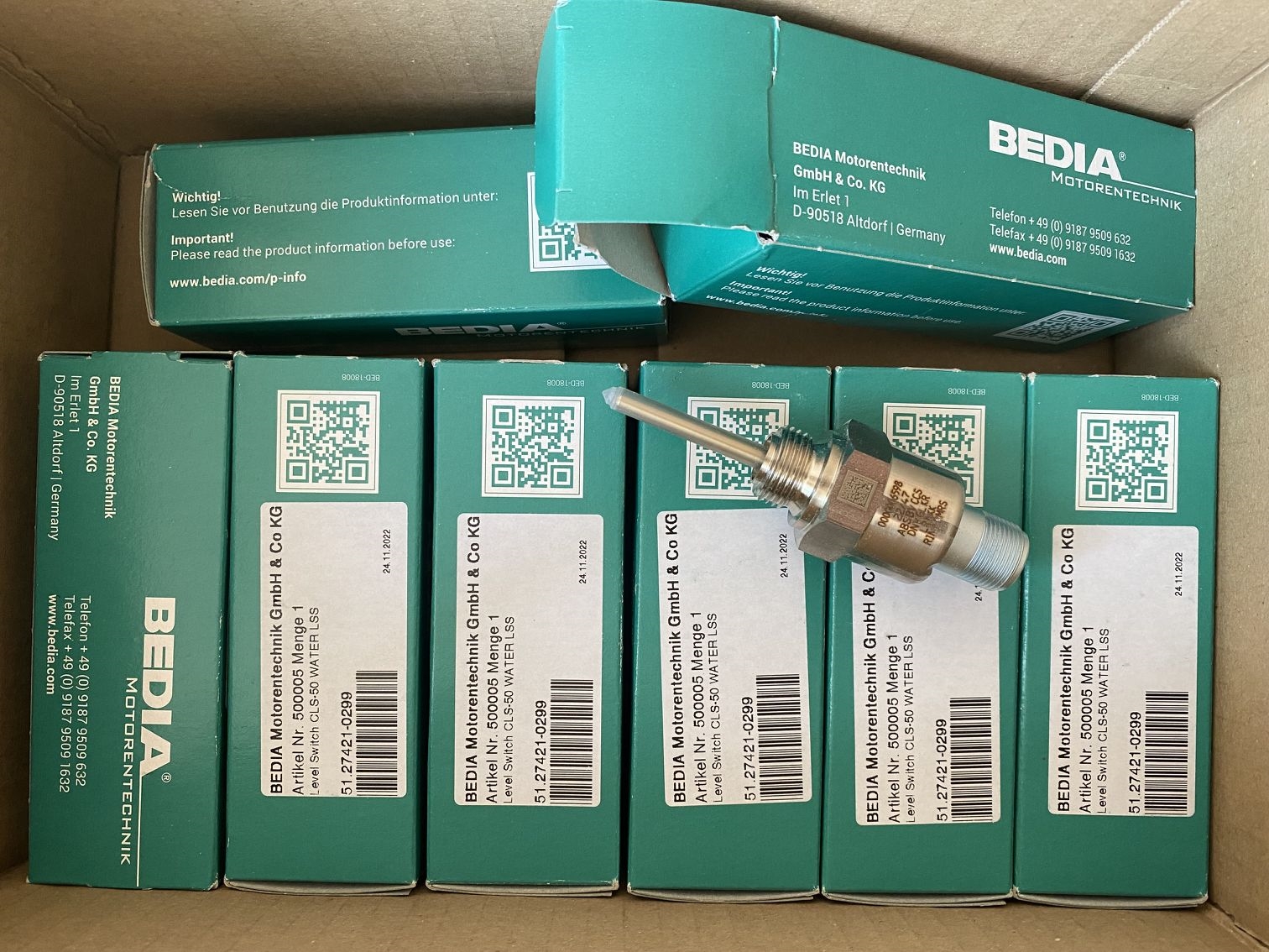 BEDIA液位传感器_上海绿添科技有限公司