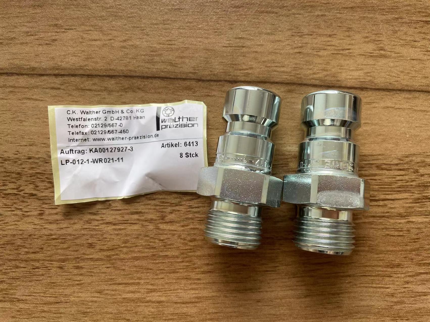 Walther Prazision快速接头_上海绿添科技有限公司