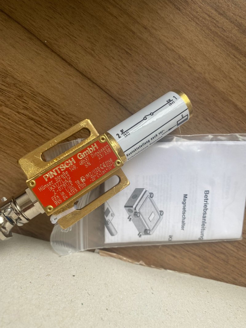 Tiefenbach IKX177L125T L=20m ATEX磁性开关_上海绿添科技有限公司