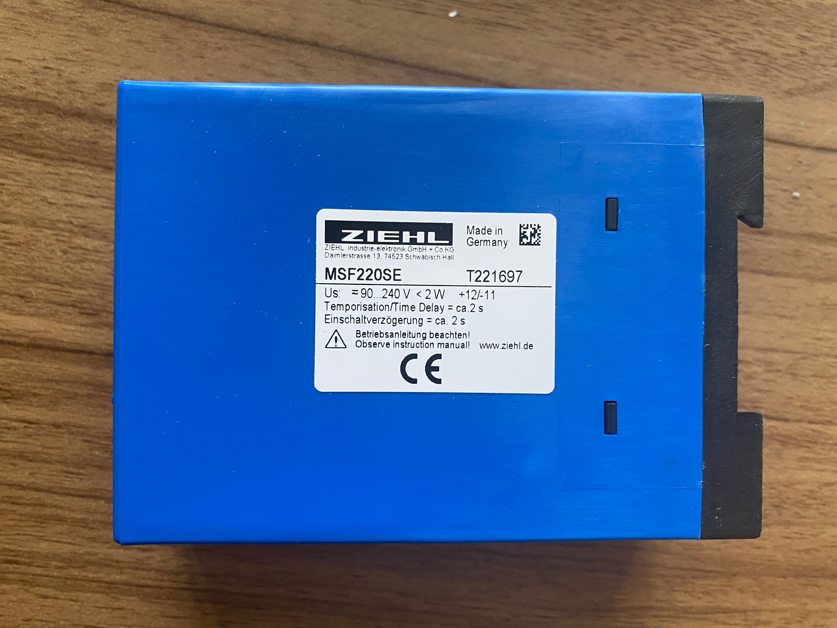 ZIEHL MSF220K T221718模块_上海绿添科技有限公司