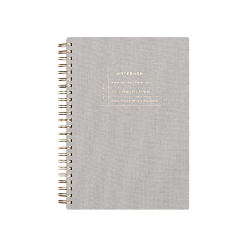 Waterproof Spiral Fabric Bound Notebook Manufacturer