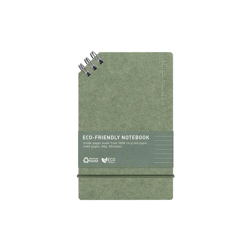 Custom-Wholesale Eco-Friendly Spiral Notebook