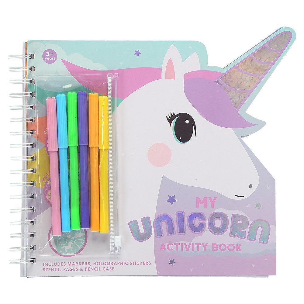 Kids Activity Unicorn Coloring Book-Johnshen