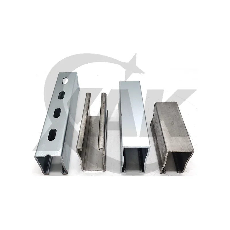 Explore the different types of steel strut channels available